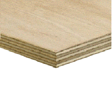 Contreplaqué Peuplier - Les contreplaqués - Panneaux bruts : Carestia